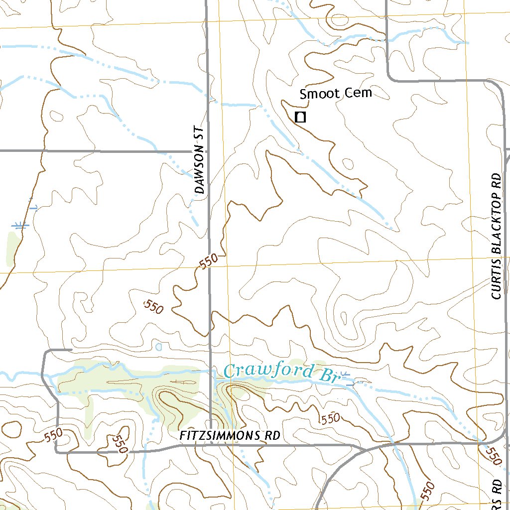 Petersburg, IL (2021, 24000-Scale) Map by United States Geological ...