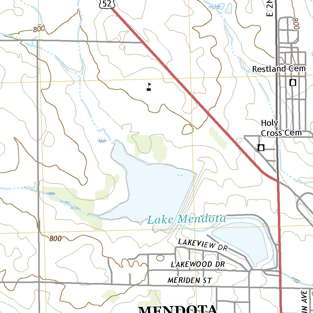 Mendota West, IL (2021, 24000-Scale) Map by United States Geological ...