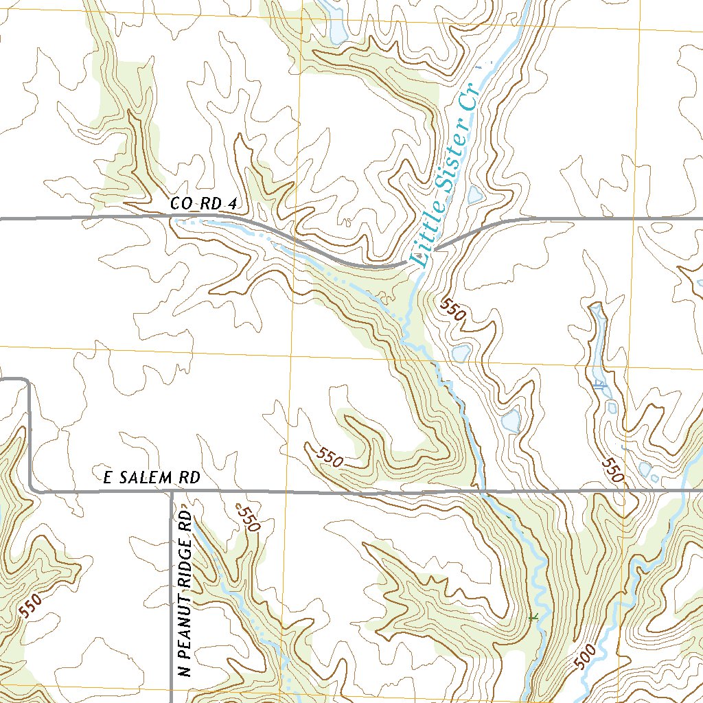 Saint David, IL (2021, 24000-Scale) Map by United States Geological ...