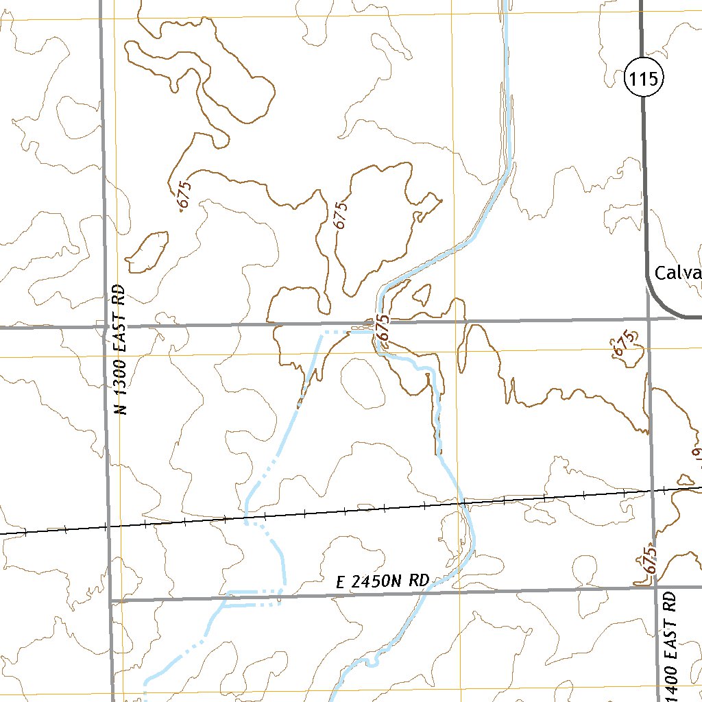 Piper City, IL (2021, 24000-Scale) Map by United States Geological ...