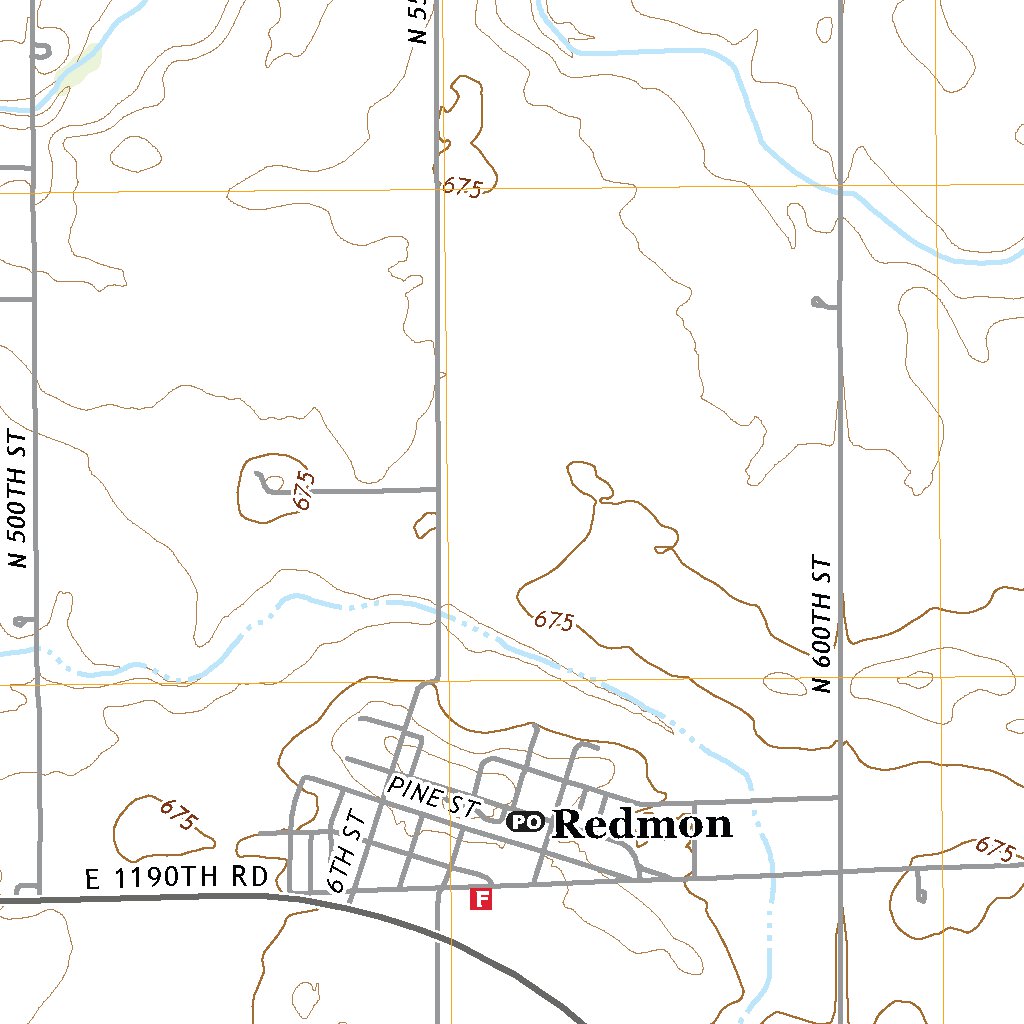 Redmon, IL (2021, 24000-Scale) Map by United States Geological Survey ...