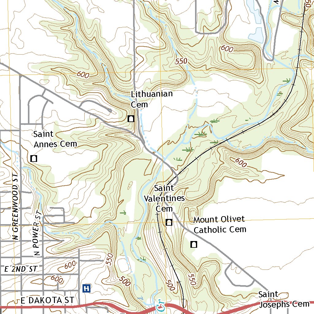 Spring Valley, IL (2021, 24000-Scale) Map by United States Geological ...