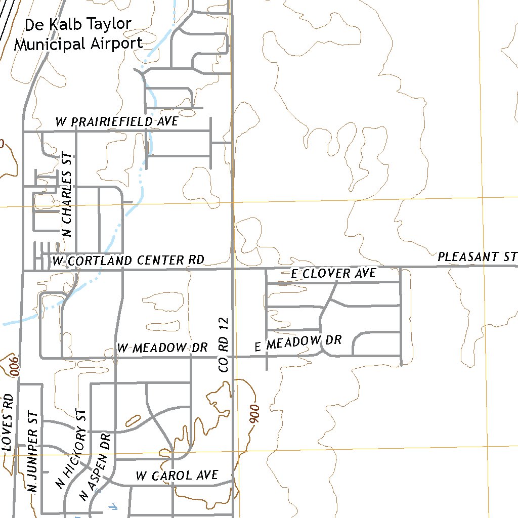 Sycamore, IL (2021, 24000-Scale) Map by United States Geological Survey ...