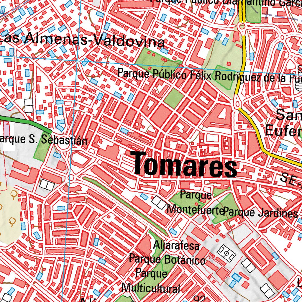 Camas (0984-3) Map by Instituto Geografico Nacional de Espana | Avenza Maps