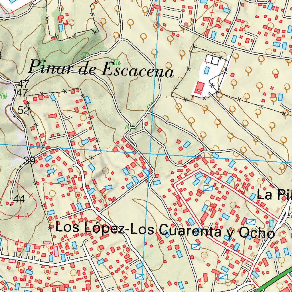 Coria del Río (1002-1) Map by Instituto Geografico Nacional de Espana ...