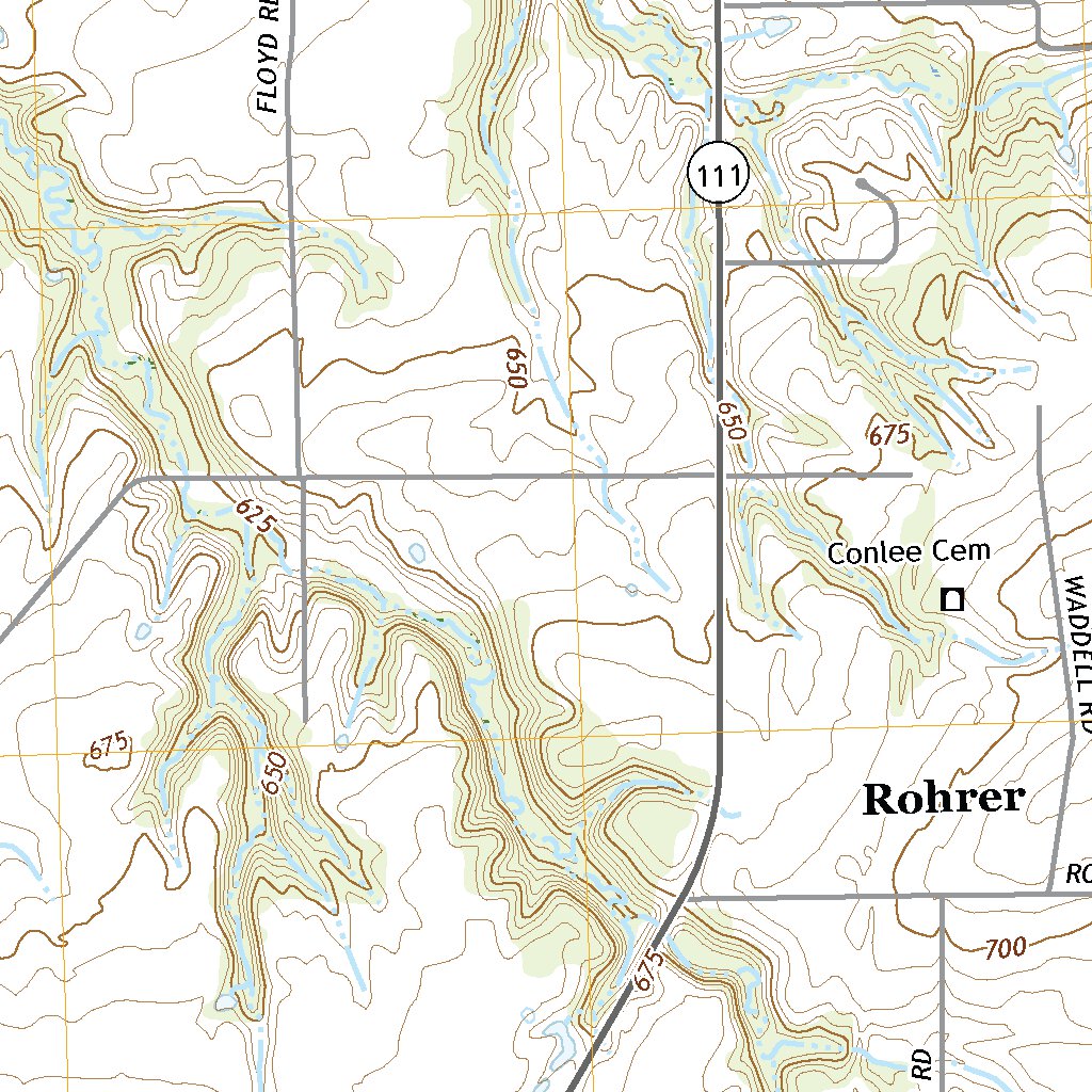 Waverly, IL (2021, 24000-Scale) Map by United States Geological Survey ...
