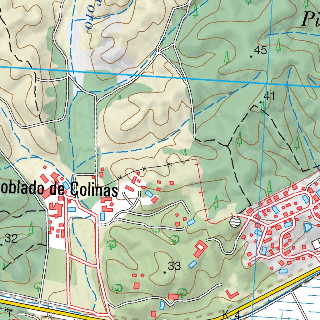 Poblado de Alfonso XIII (1002-3) Map by Instituto Geografico Nacional ...