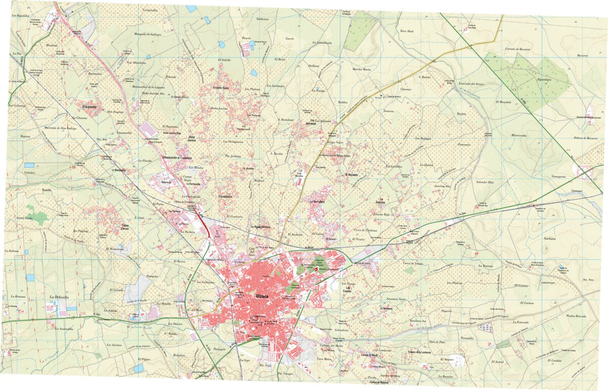 Utrera (1003-3) Map by Instituto Geografico Nacional de Espana | Avenza ...