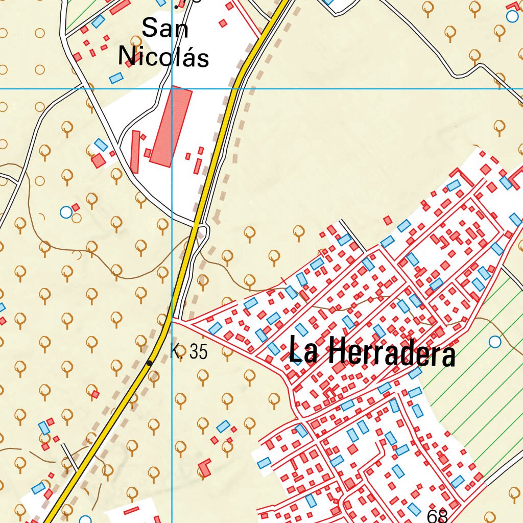 Utrera (1003-3) Map by Instituto Geografico Nacional de Espana | Avenza ...