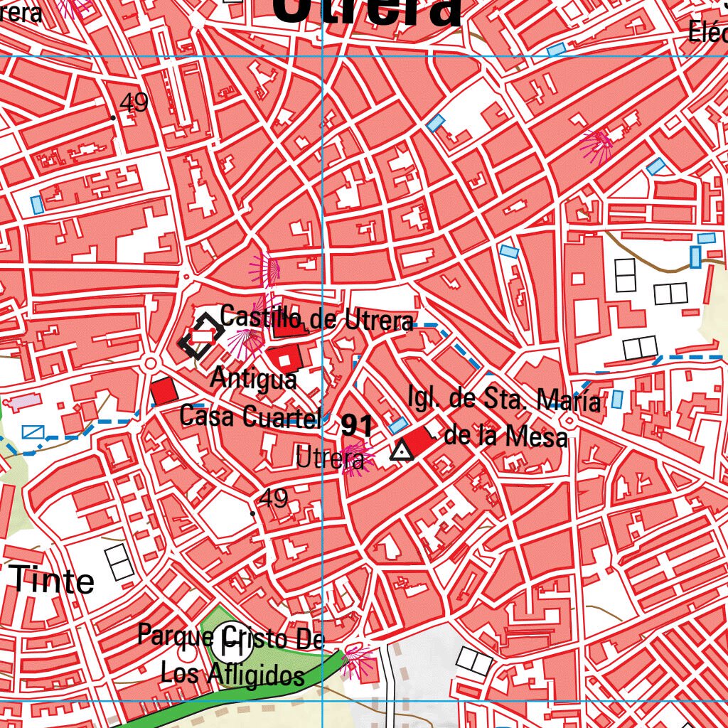 Utrera (1003-3) Map by Instituto Geografico Nacional de Espana | Avenza ...