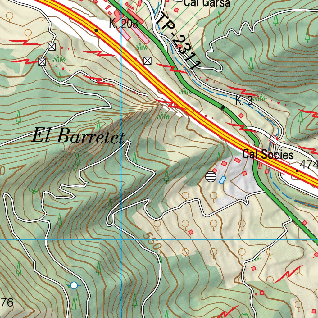 Montblanc (0418-3) Map by Instituto Geografico Nacional de Espana ...