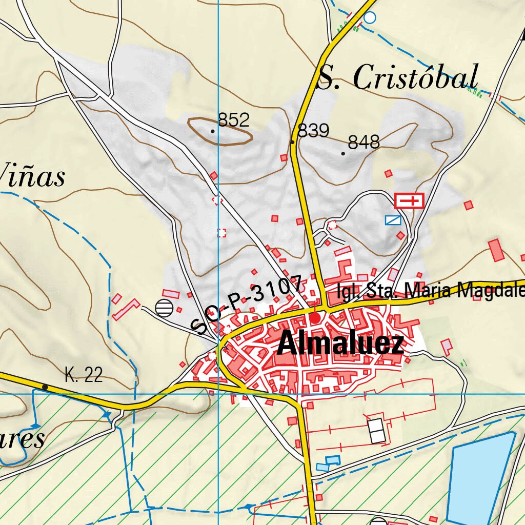 Almaluez (0435-2) Map by Instituto Geografico Nacional de Espana ...