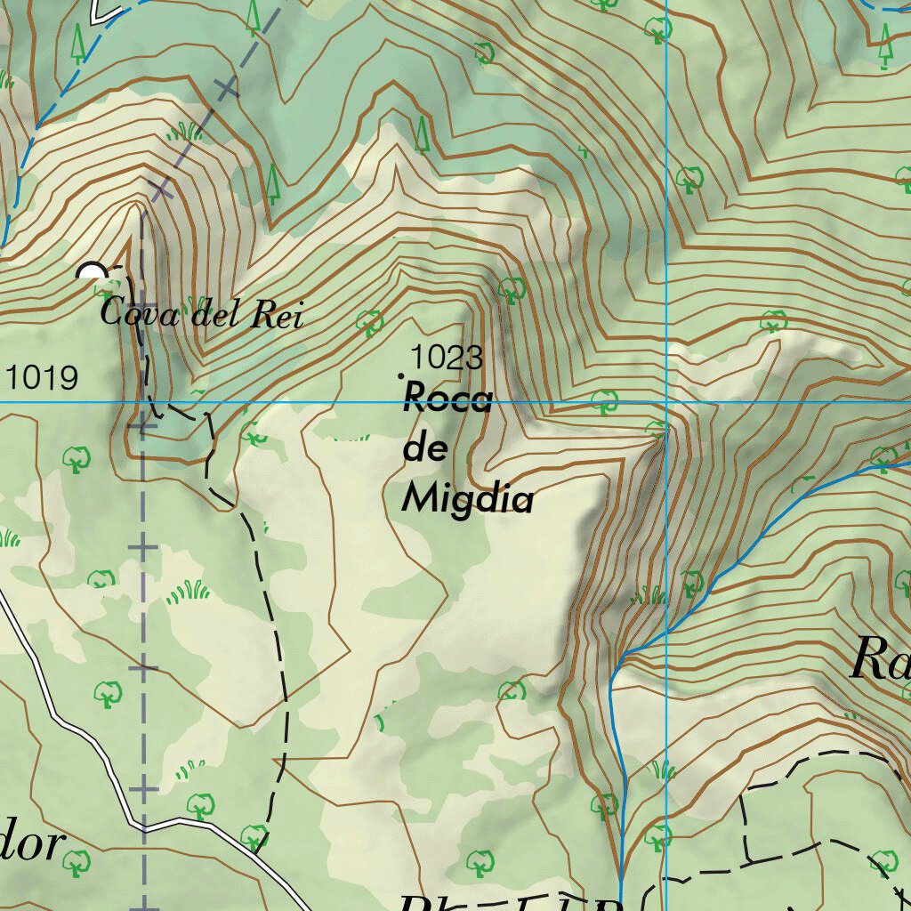 Prades (0445-2) Map by Instituto Geografico Nacional de Espana | Avenza ...