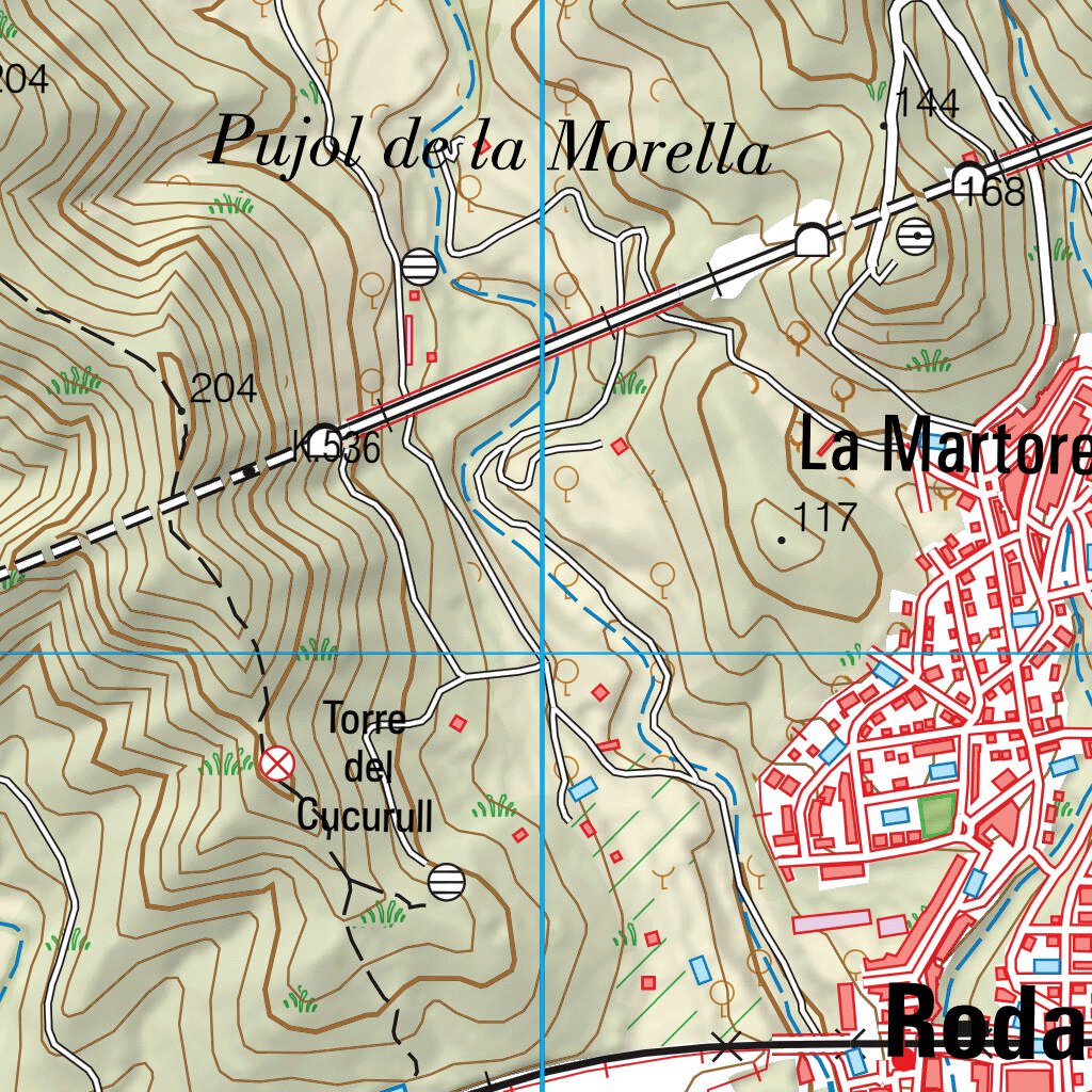 Roda de Barà (0446-4) Map by Instituto Geografico Nacional de Espana ...