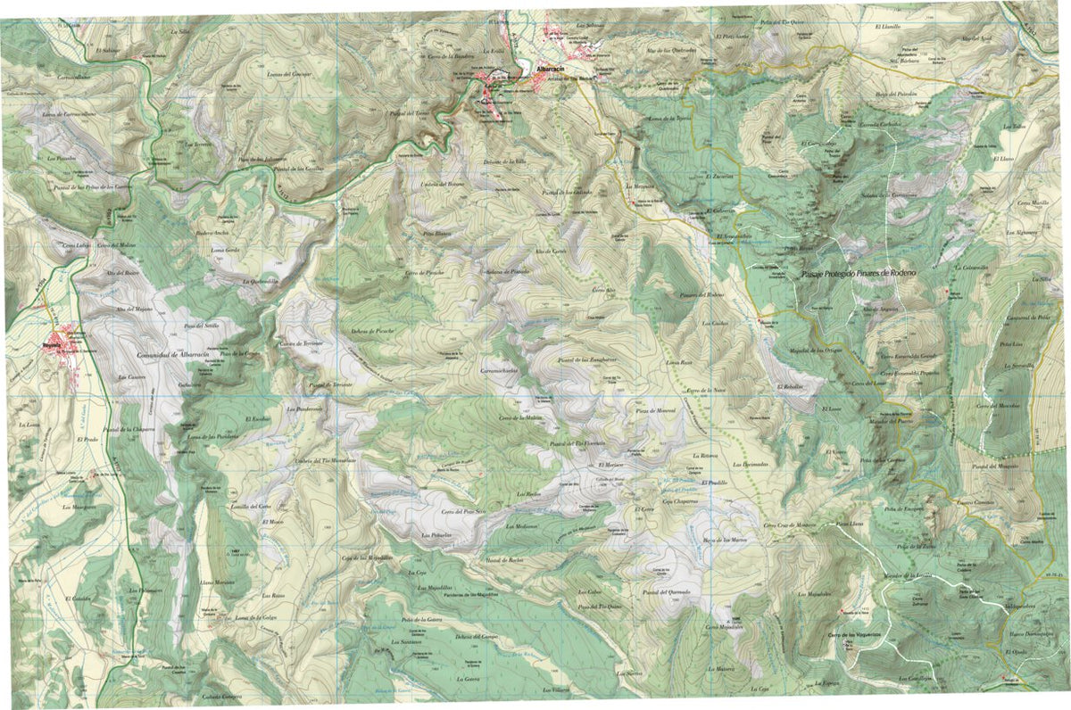 Albarracín (0566-3) Map by Instituto Geografico Nacional de Espana ...