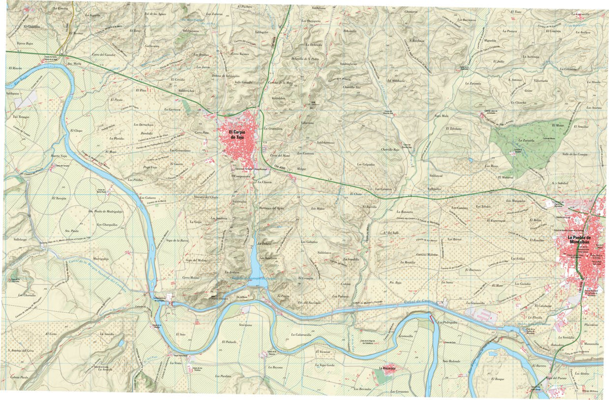 La Puebla de Montalbán (0628-3) Map by Instituto Geografico Nacional de ...