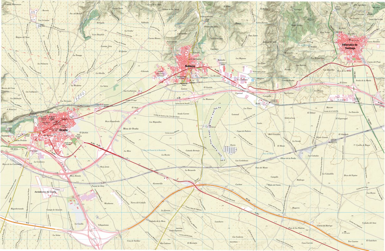 Ocaña (0631-1) Map by Instituto Geografico Nacional de Espana | Avenza Maps