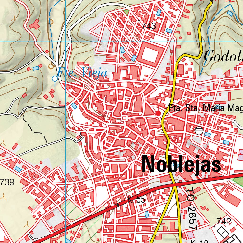 Ocaña (0631-1) Map by Instituto Geografico Nacional de Espana | Avenza Maps