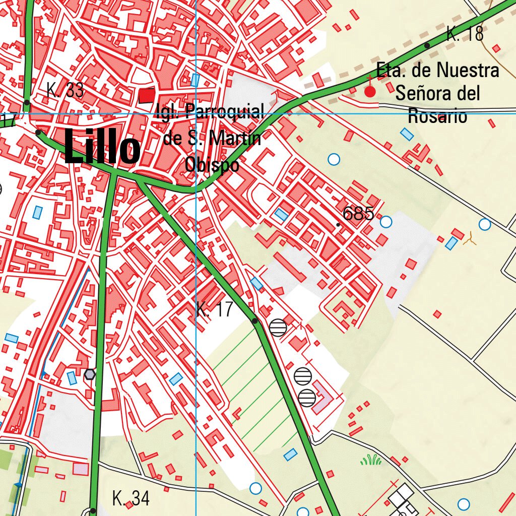 Lillo (0659-4) Map by Instituto Geografico Nacional de Espana | Avenza Maps