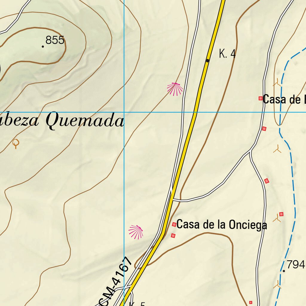 Urda (0712-3) Map by Instituto Geografico Nacional de Espana | Avenza Maps