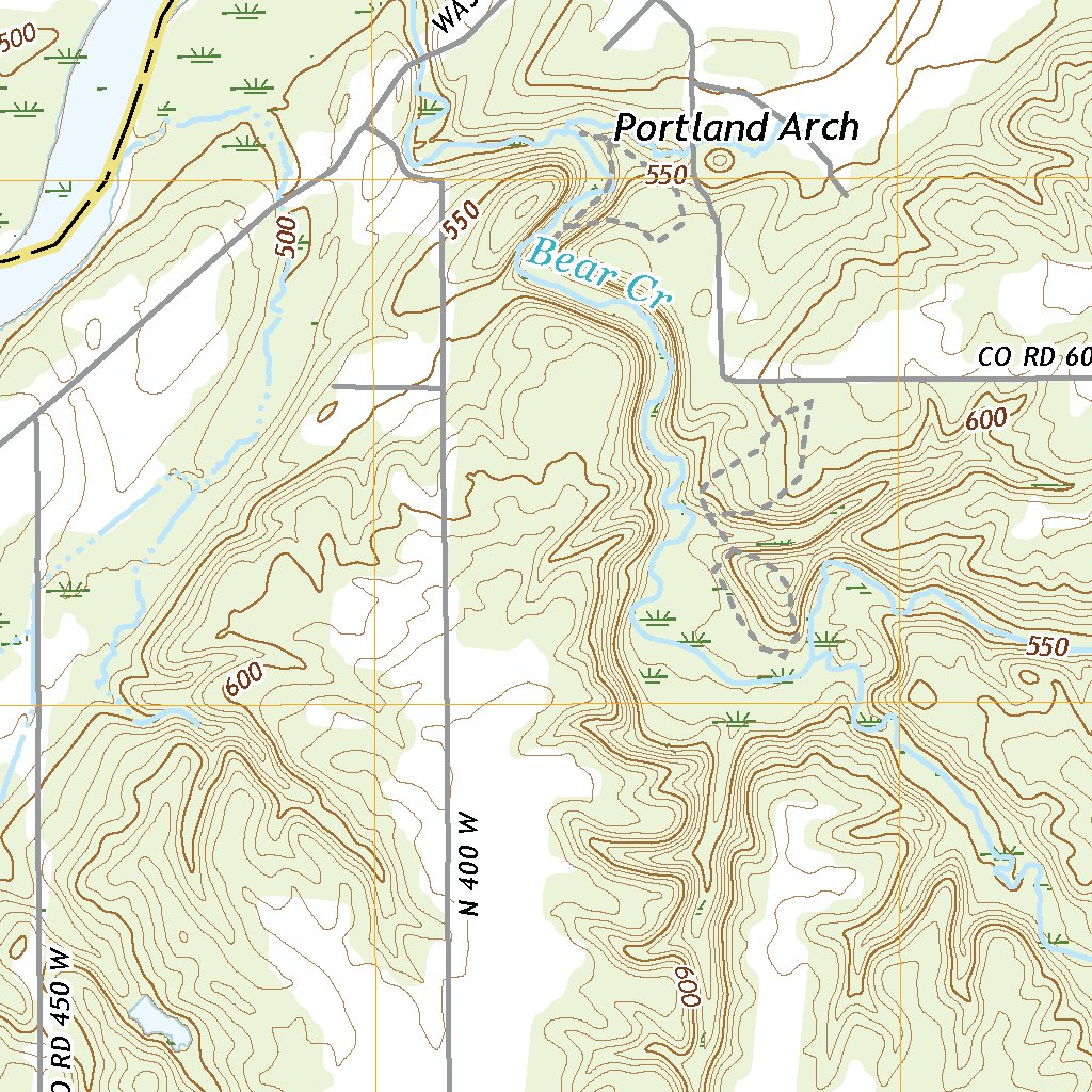 Stone Bluff, IN (2019, 24000-Scale) Map by United States Geological ...