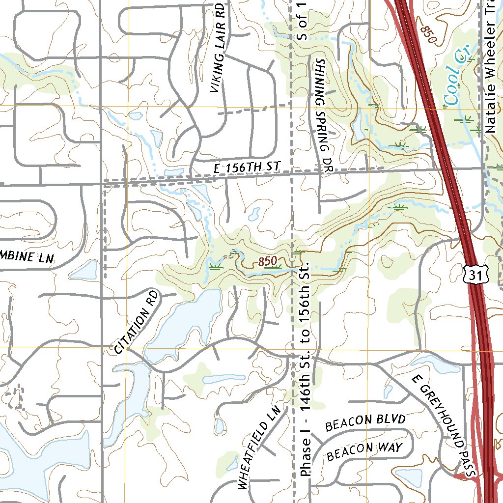 Westfield, IN (2019, 24000-Scale) Map by United States Geological ...