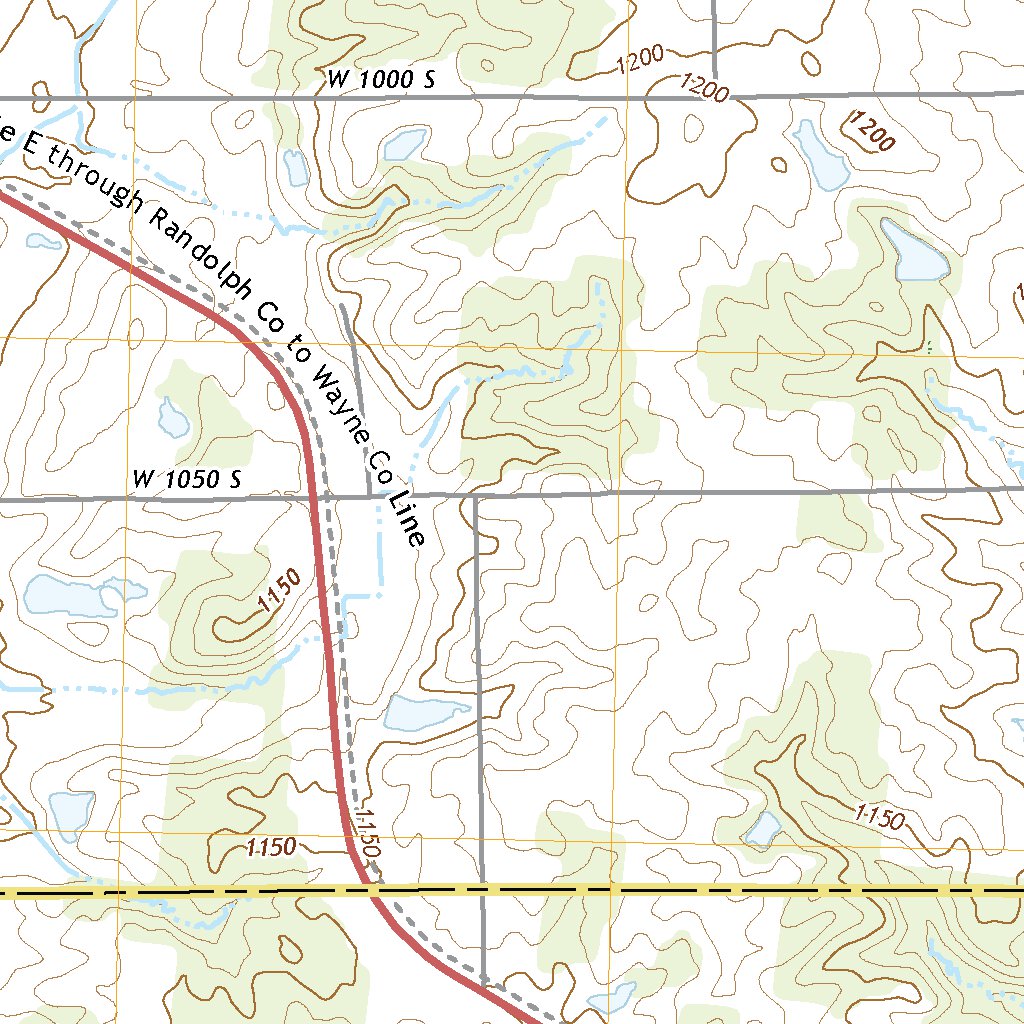 Modoc, IN (2019, 24000-Scale) Map by United States Geological Survey ...