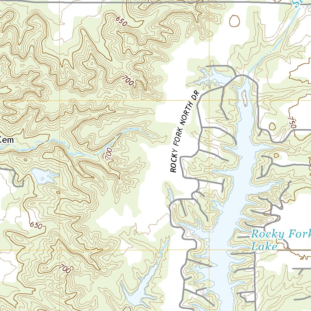 Mansfield, IN (2019, 24000-Scale) Map by United States Geological ...
