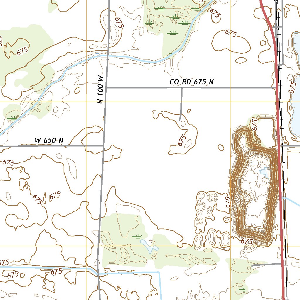 Monon, IN (2019, 24000-Scale) Map by United States Geological Survey ...