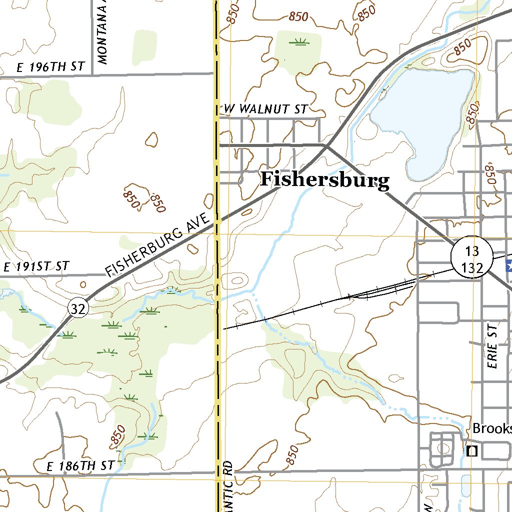 Lakeville, IN (2019, 24000-Scale) Map by United States Geological ...