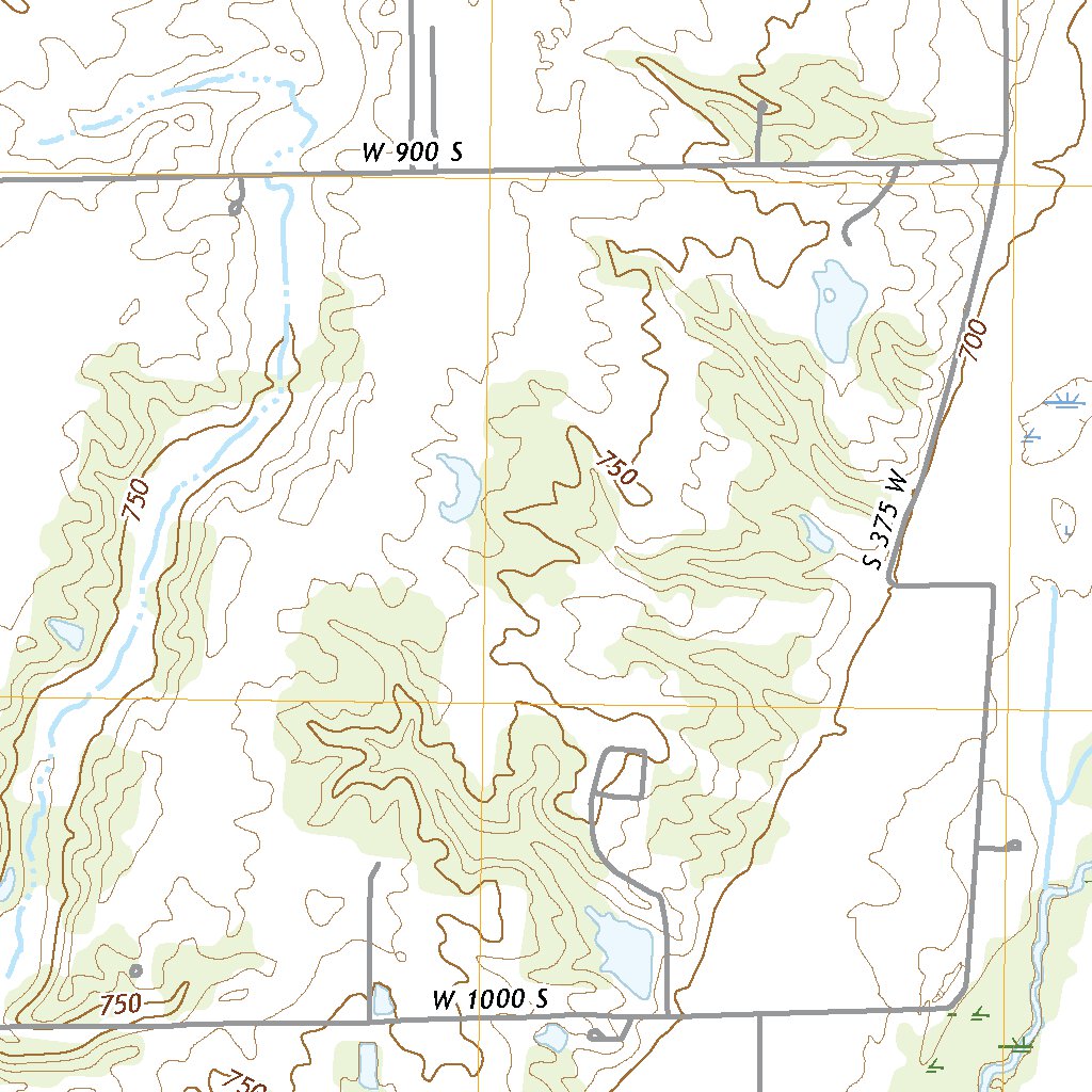 Lewis Creek, IN (2019, 24000-Scale) Map by United States Geological ...