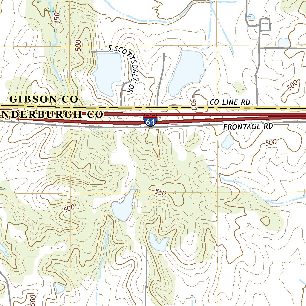 Haubstadt, IN (2019, 24000-Scale) Map by United States Geological ...