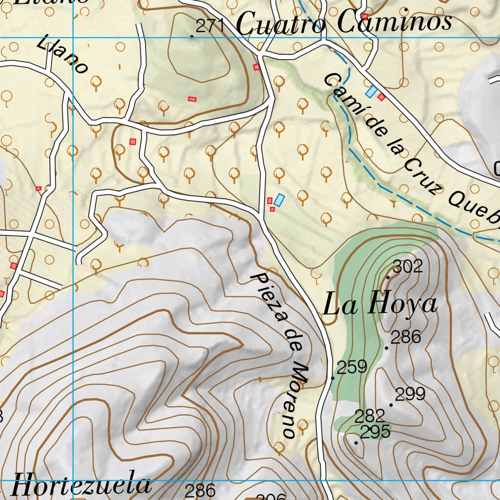 Pedralba (0695-1) Map by Instituto Geografico Nacional de Espana ...