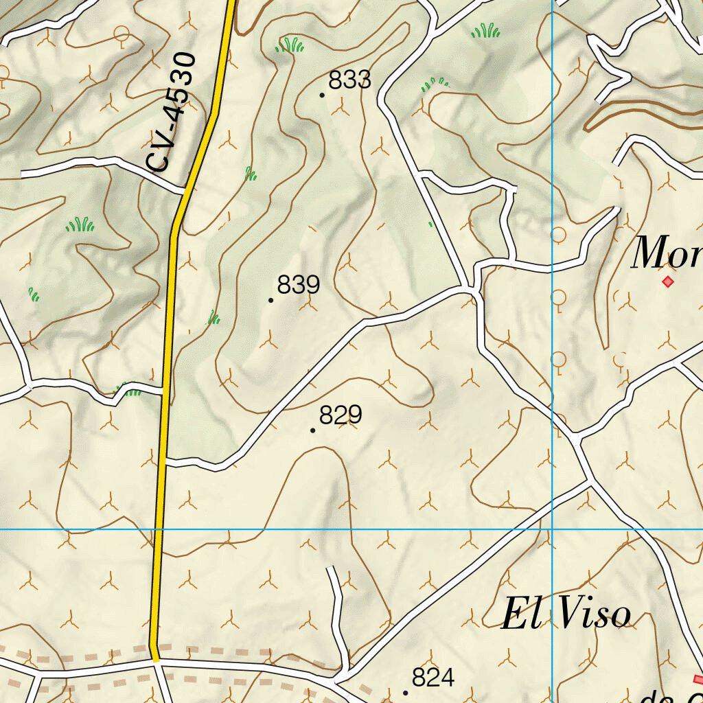 Utiel (0693-4) Map by Instituto Geografico Nacional de Espana | Avenza Maps