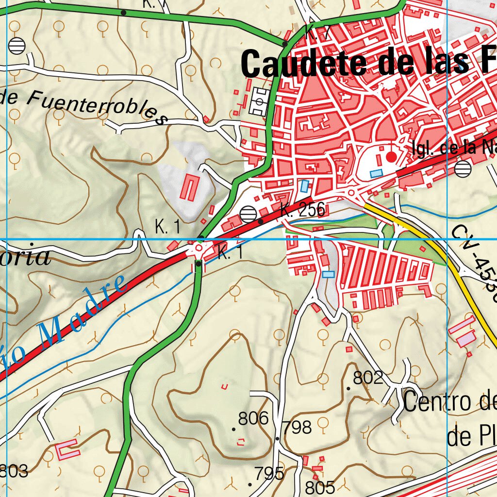 Utiel (0693-4) Map by Instituto Geografico Nacional de Espana | Avenza Maps