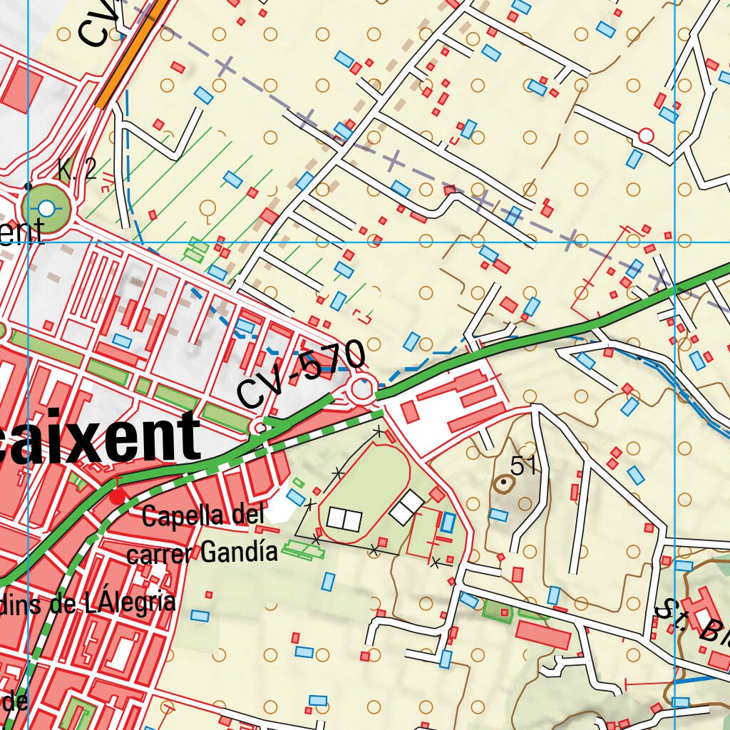 Alzira (0770-1) Map by Instituto Geografico Nacional de Espana | Avenza ...