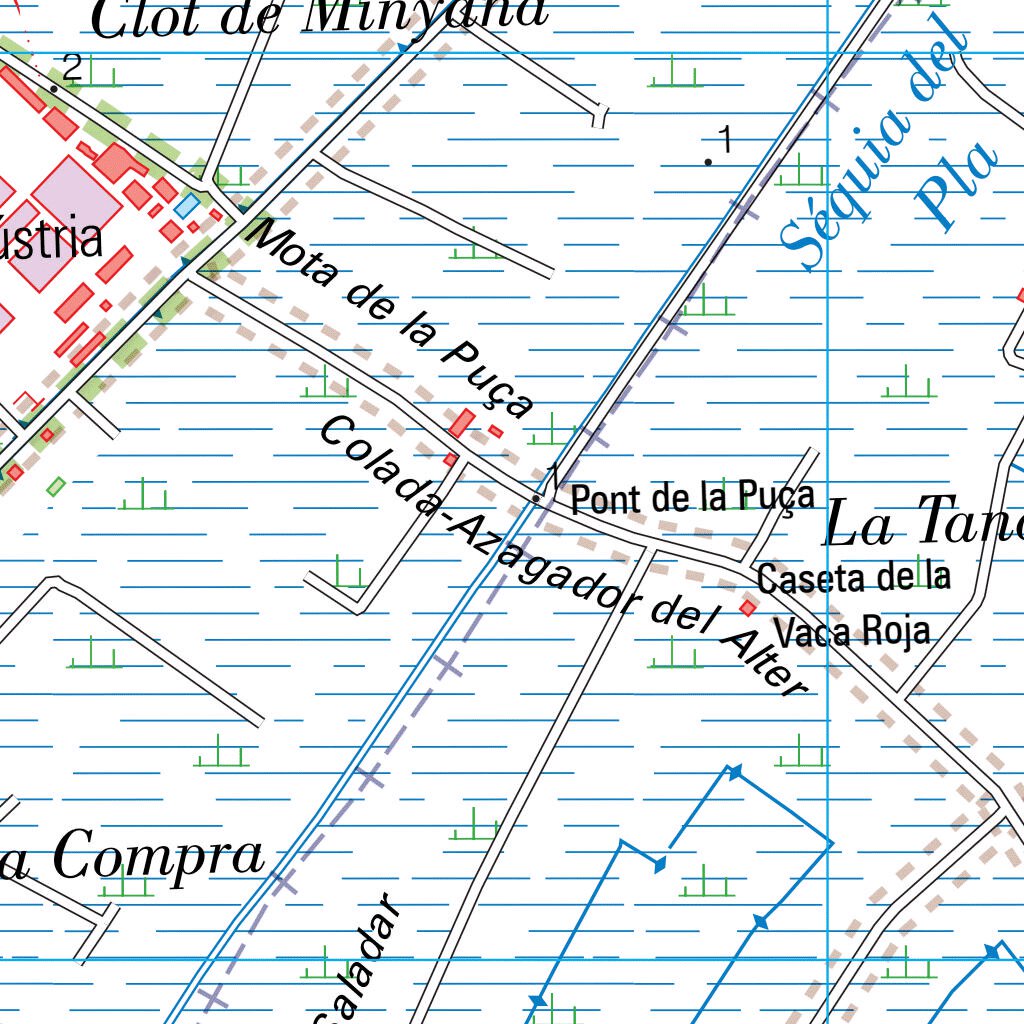 Sueca (0747-4) Map by Instituto Geografico Nacional de Espana | Avenza Maps