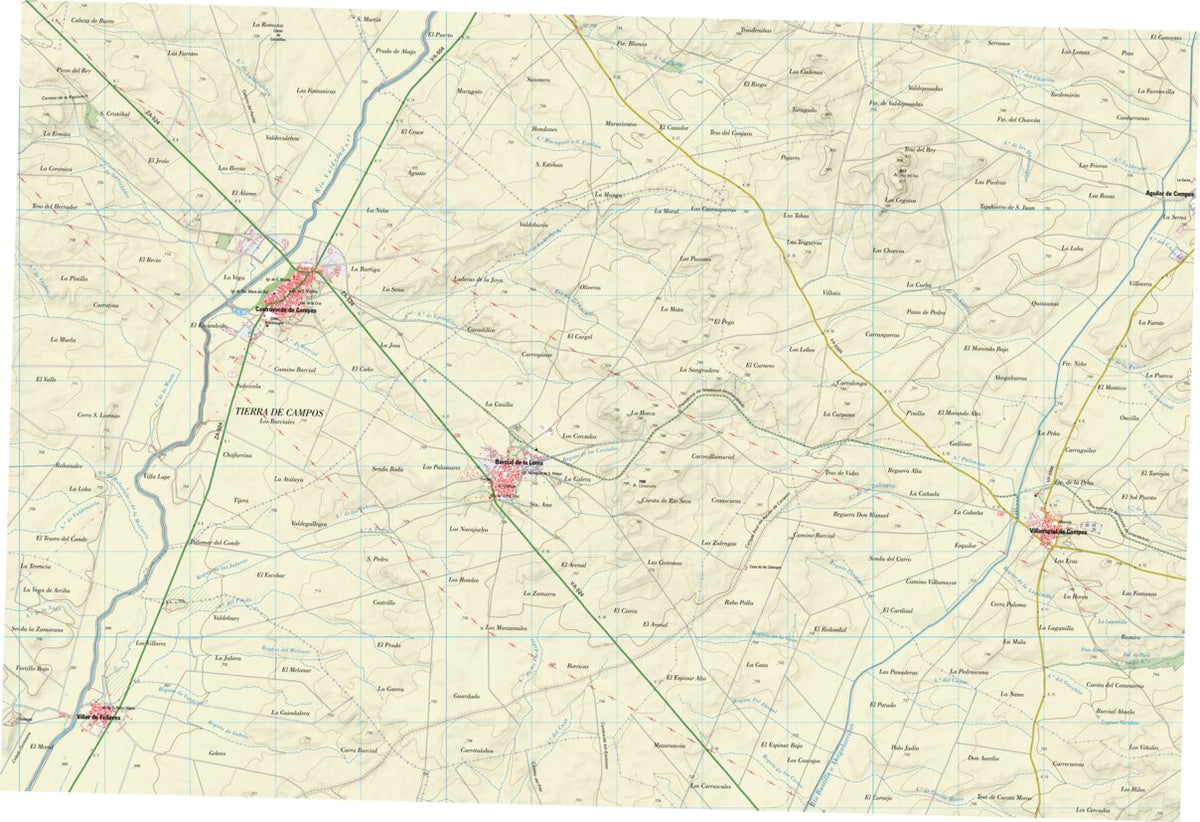 Castroverde de Campos (0309-2) Map by Instituto Geografico Nacional de ...