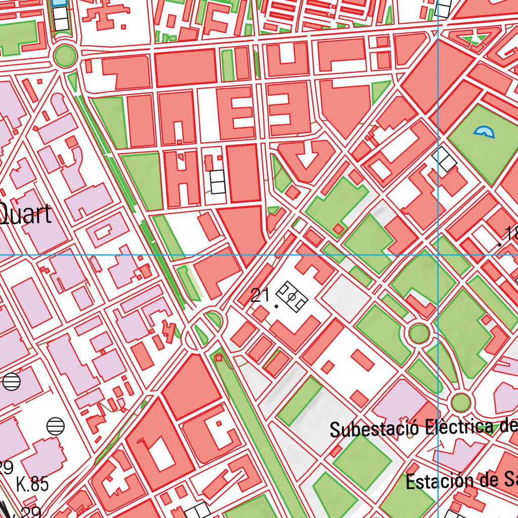 Valencia (0722-1) Map by Instituto Geografico Nacional de Espana ...