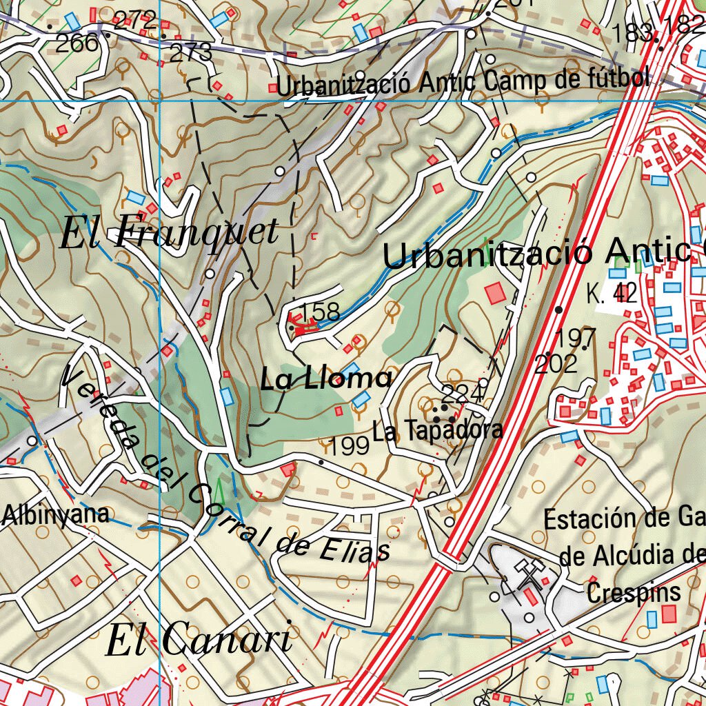 Canals (0794-2) Map by Instituto Geografico Nacional de Espana | Avenza ...
