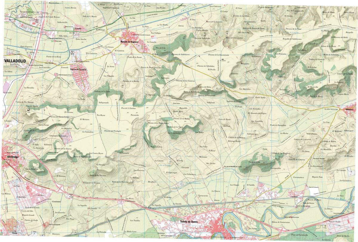 Tudela de Duero (0372-2) Map by Instituto Geografico Nacional de Espana ...