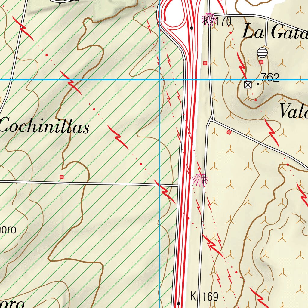 Rueda (0399-4) Map by Instituto Geografico Nacional de Espana | Avenza Maps