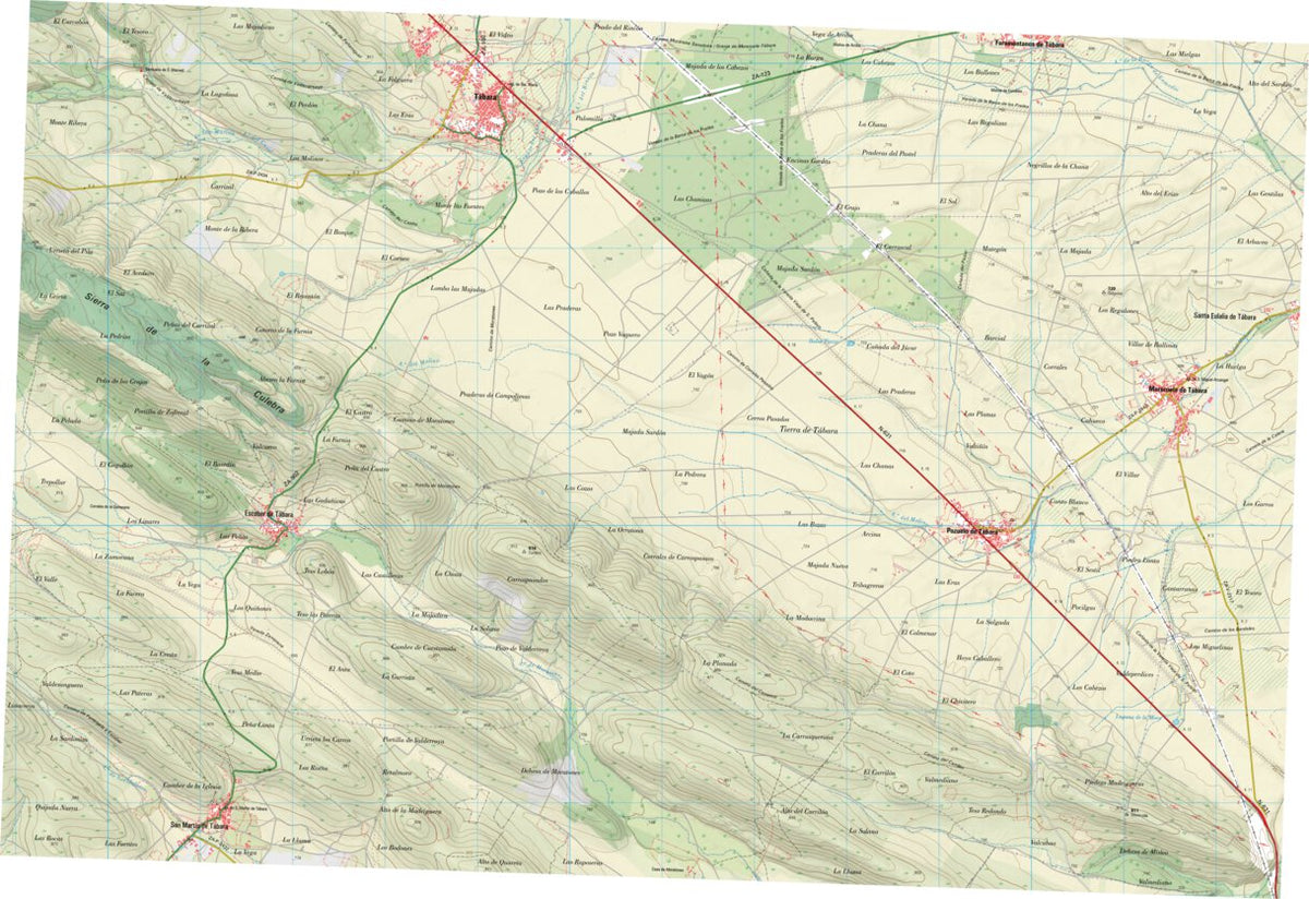 Tábara (0339-2) Map by Instituto Geografico Nacional de Espana | Avenza ...