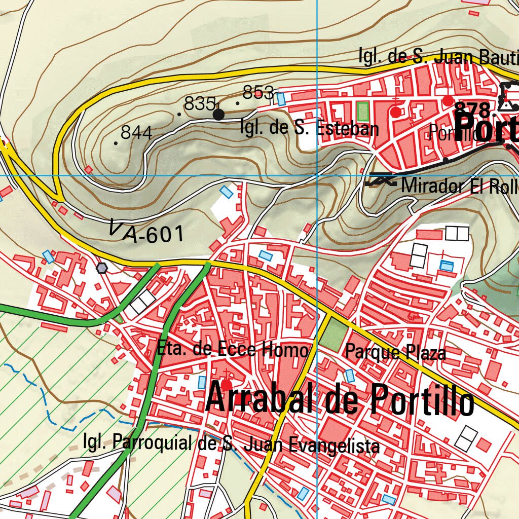 Portillo (0400-2) Map by Instituto Geografico Nacional de Espana ...
