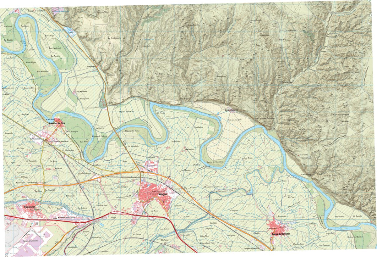 Alagón (0354-1) Map by Instituto Geografico Nacional de Espana | Avenza ...