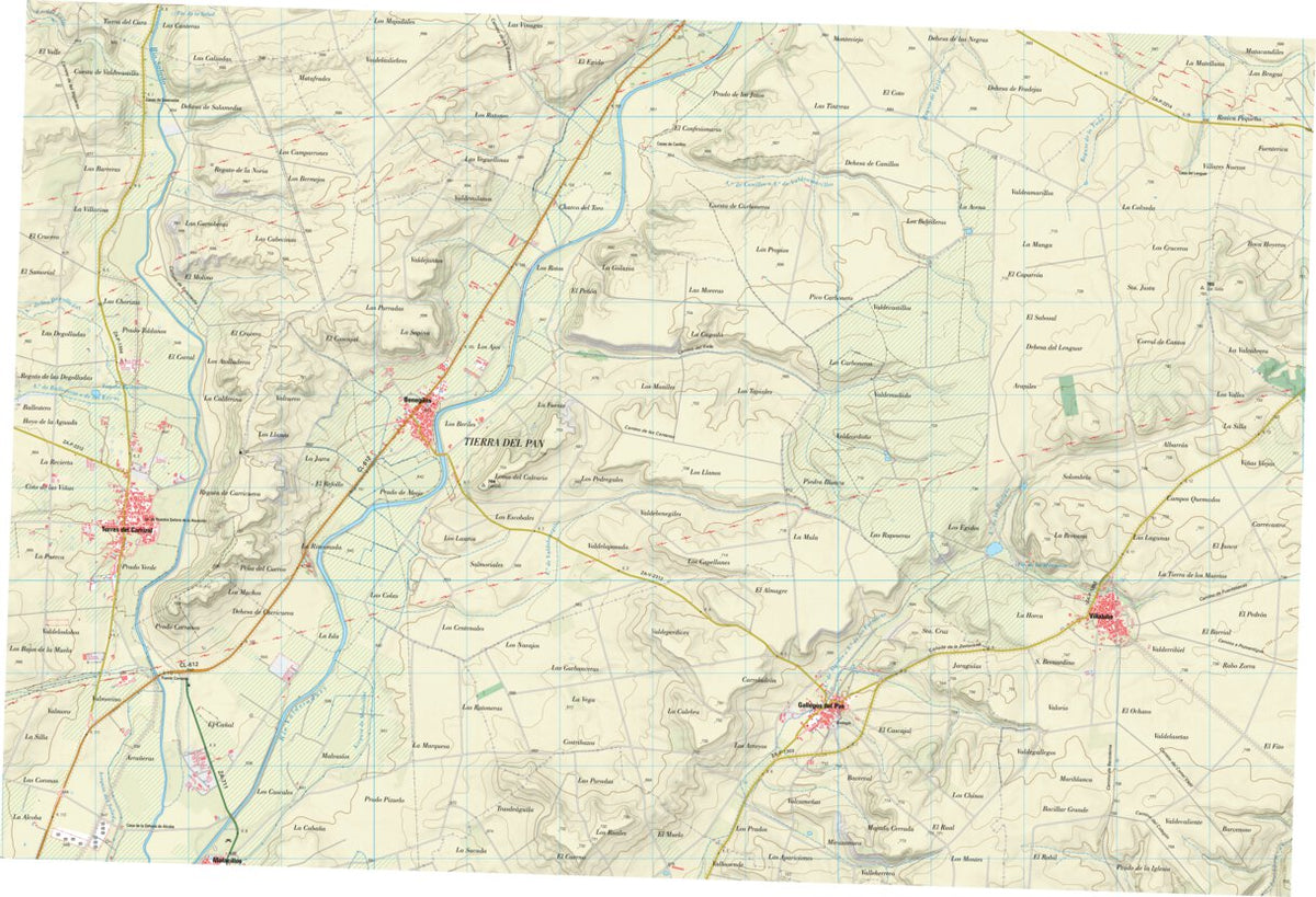 Torres del Carrizal (0369-2) Map by Instituto Geografico Nacional de ...