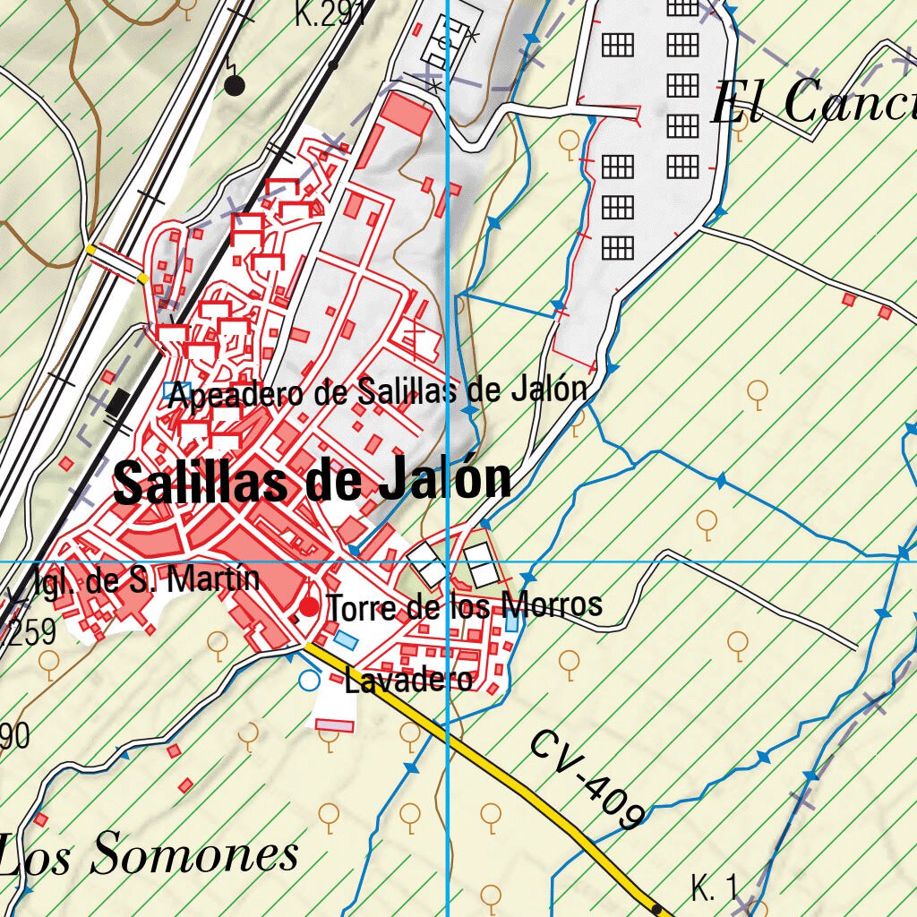 Calatorao (0382-4) Map by Instituto Geografico Nacional de Espana ...