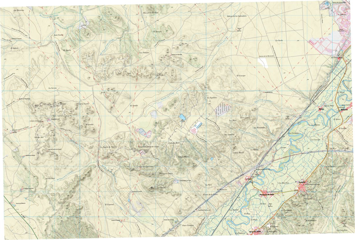 Plasencia de Jalón (0353-4) Map by Instituto Geografico Nacional de ...