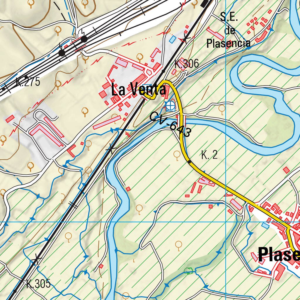 Plasencia de Jalón (0353-4) Map by Instituto Geografico Nacional de ...