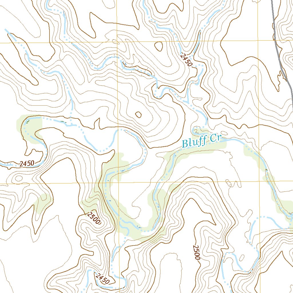 Bloom, KS (2018, 24000-Scale) Map by United States Geological Survey ...